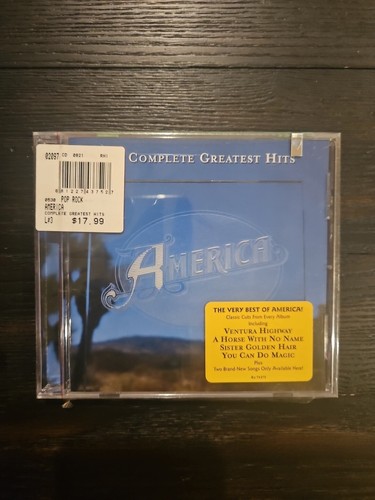The Complete Greatest Hits by America (CD, 2001) 81227437527 | eBay