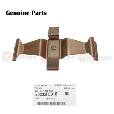 GENUINE Subaru BRZ 2013-Onwards Front Brake Pad Anti Rattle Spring Clip ...