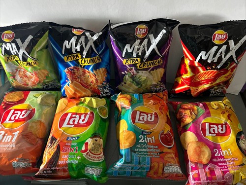 (Lot Of 4) Lay's Exotic Chips RARE From Around The World 20+ Different ...
