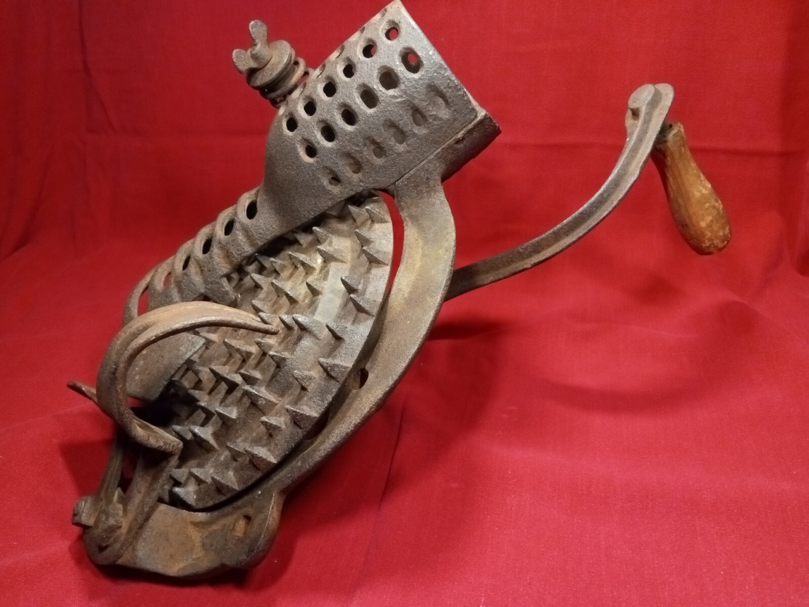 Antique Cast Iron Black Hawk Corn Sheller A.H. Patch Clarksville TN | eBay