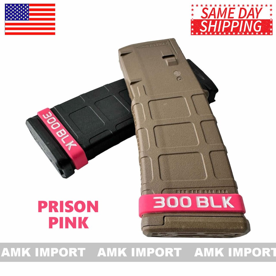 300 BLK Blackout Magazine ID Marking Bands /Upper Receiver AAC Mag ...