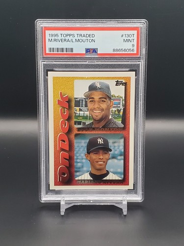 1995 Topps Traded Mariano Rivera PSA 9 #130T RC Rookie Card | eBay