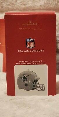 2020 Hallmark Dallas Cowboys Helmet Magic Sound Keepsake Christmas ...