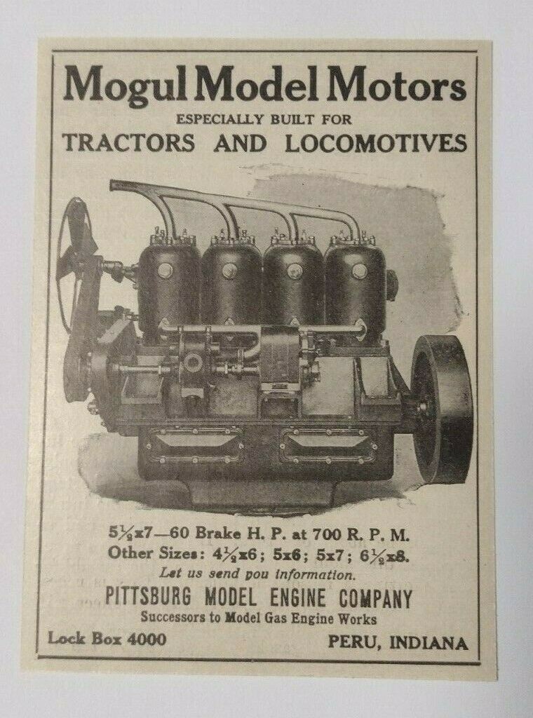 1914 Mogul Model Motors Advertisement Pittsburgh Model Engine Company ...