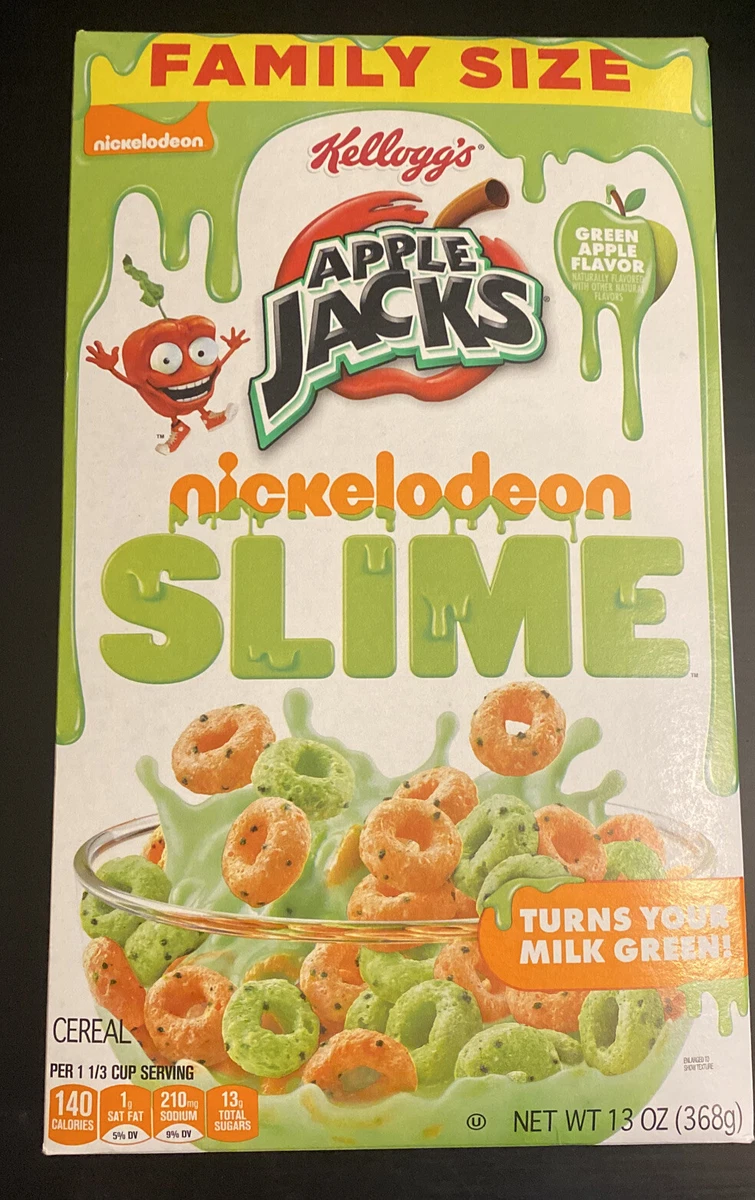 Apple Jacks Cereal In Green