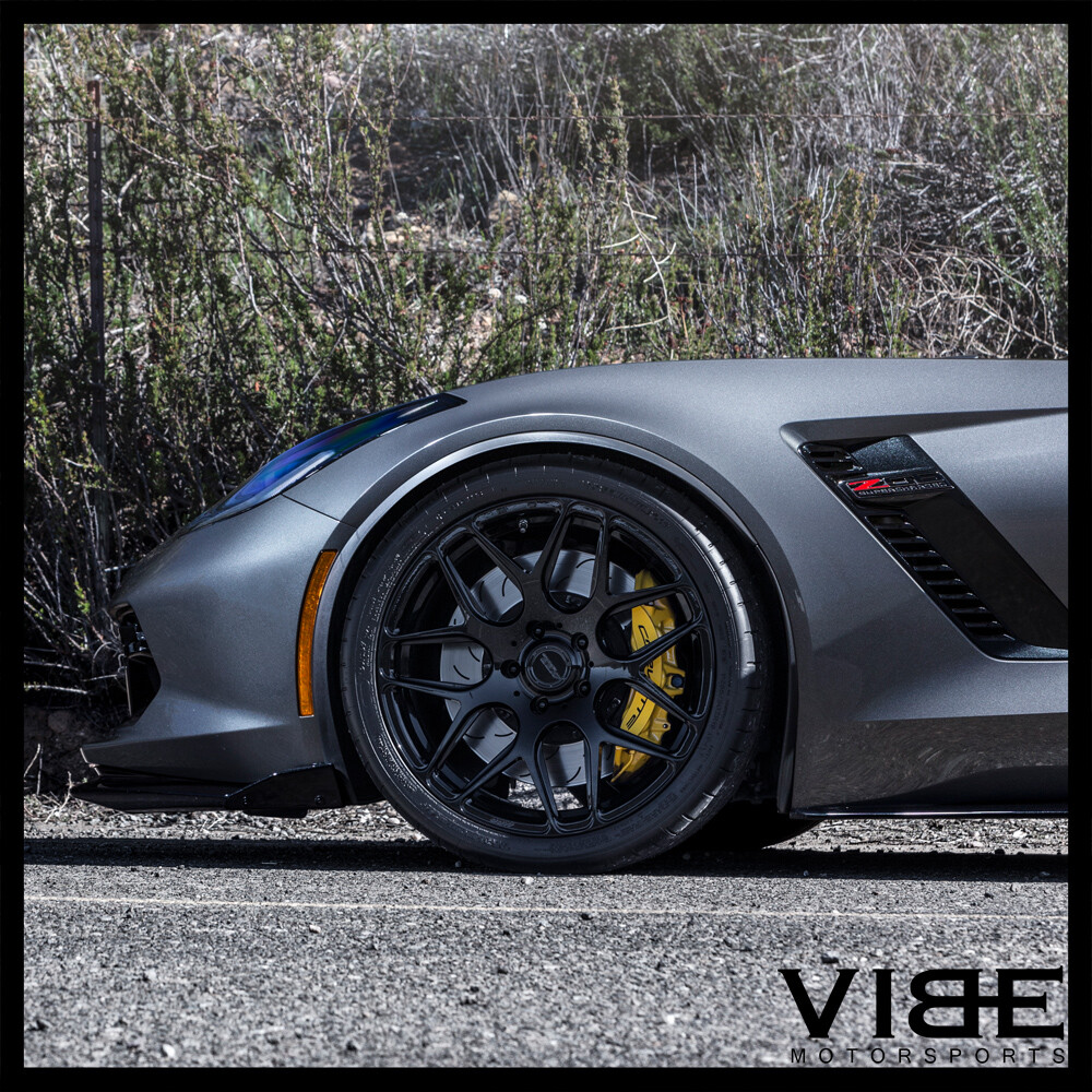 21" MRR FS01 BLACK FLOW FORGED CONCAVE WHEELS RIMS FITS BMW F01 740 750 ...