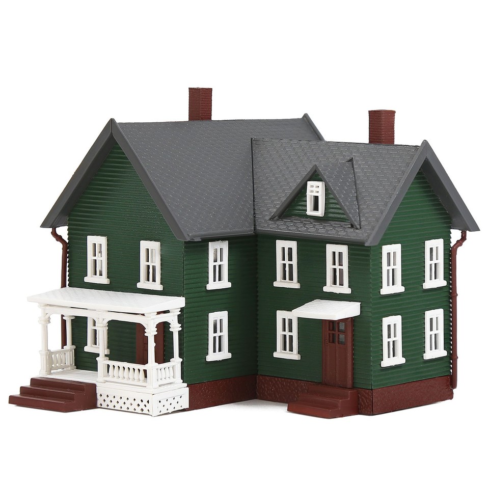 Evemodel Model Railway N Scale Model Dwelling House Kit for Building ...