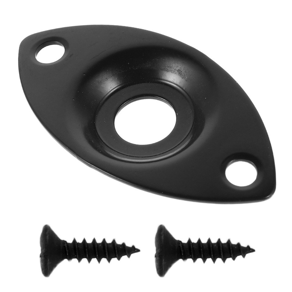 Guitar Accessories Metal Pickup Jack Plate Accessory Electric Socket ...