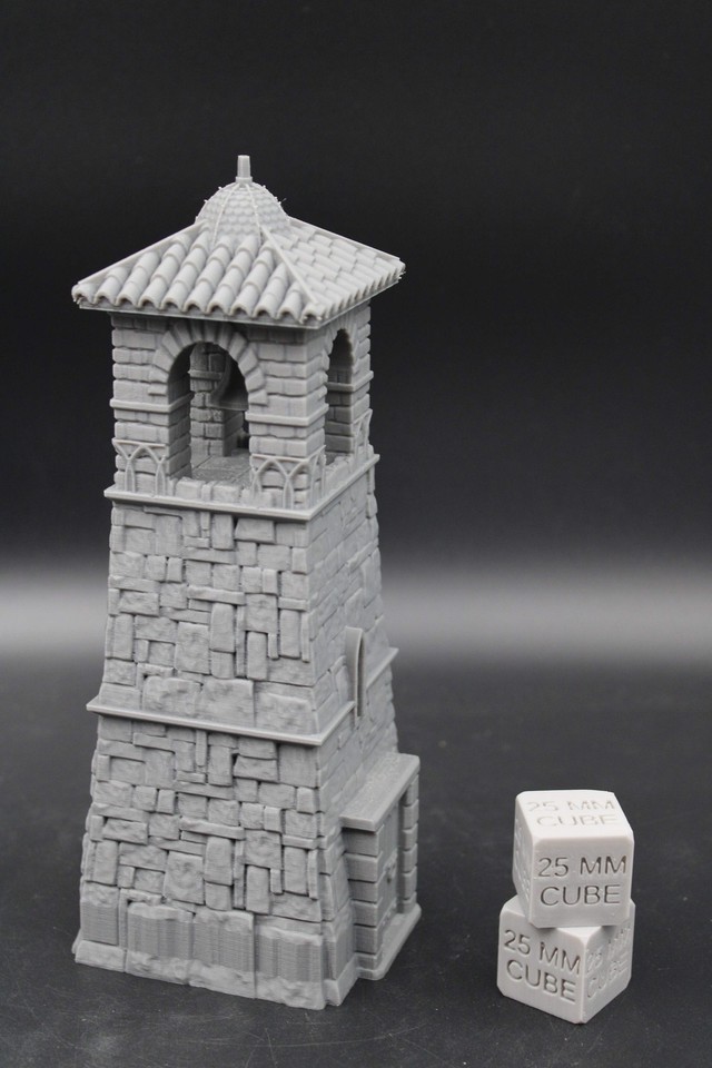 Tabletop Terrain Medieval Fantasy Signal Bell Tower Dnd RPG Wargame ...