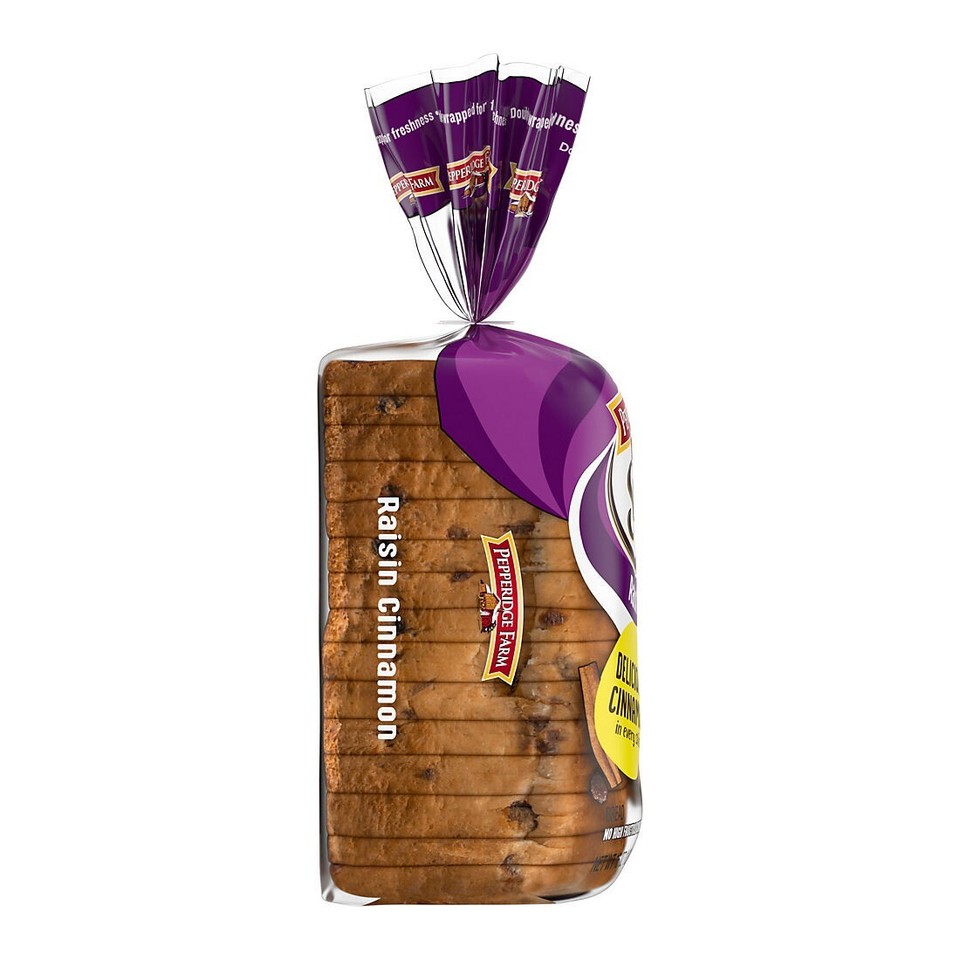 Pepperidge Farm Raisin Cinnamon Swirl Breakfast Bread, 2 pk./16 oz ...