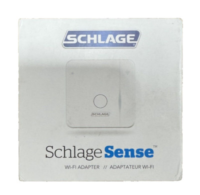 SCHLAGE BR400 Sense Wi-Fi Adapter (2.4GHz WiFi Only) Works with SCHLAGE ...