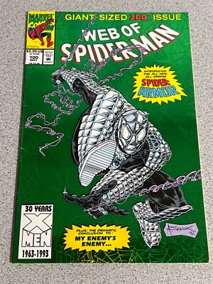 Web of Spider-Man #100 Direct Edition 1993 Marvel Comics Comic Book | eBay