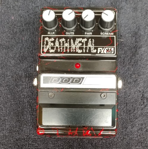 DOD FX86 Death Metal Distortion Guitar Effect Pedal, GOOD | eBay