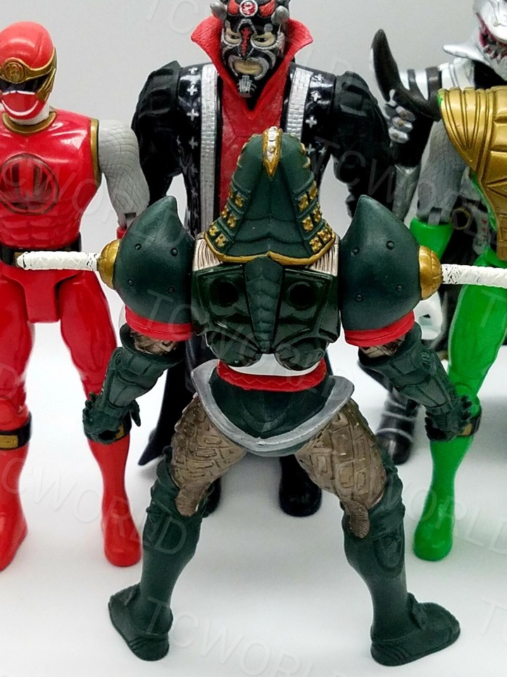 Power Rangers Ninja Storm Ninja Flash "Ninja Storm Rangers w/Vexacus ...