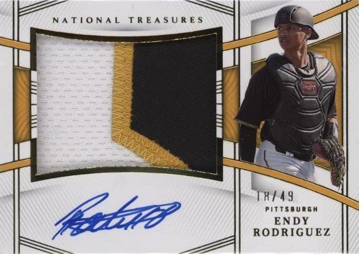 2023 Panini National Treasures - Rookie Material Signatures Endy ...