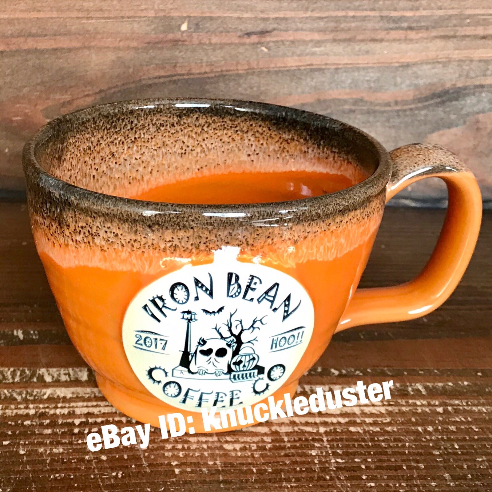 The FIRST IBCC Halloween Mug 2017 IRON BEAN COFFEE COMPANY Deneen ...
