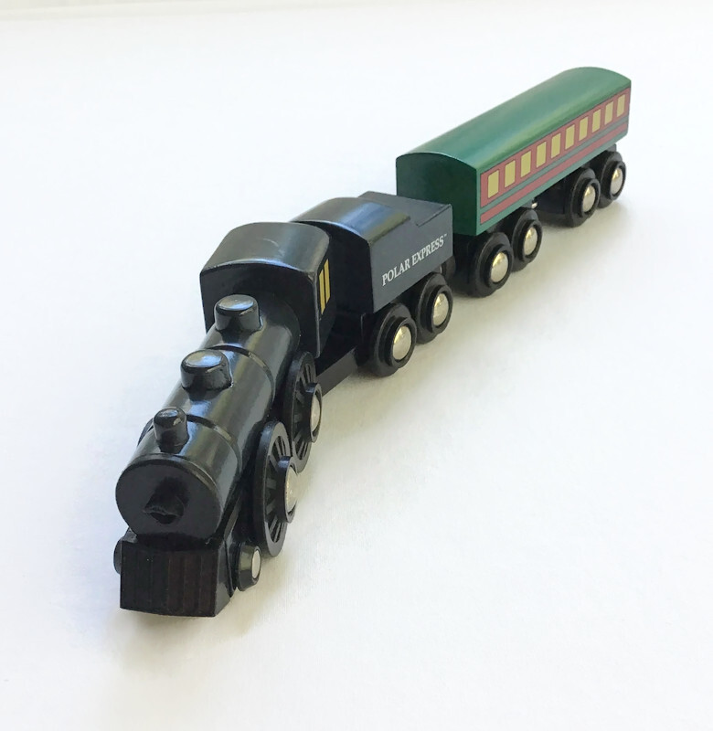 BRIO Polar Express Holiday Set Complete 28 Pc. Mountain Bell Wooden ...