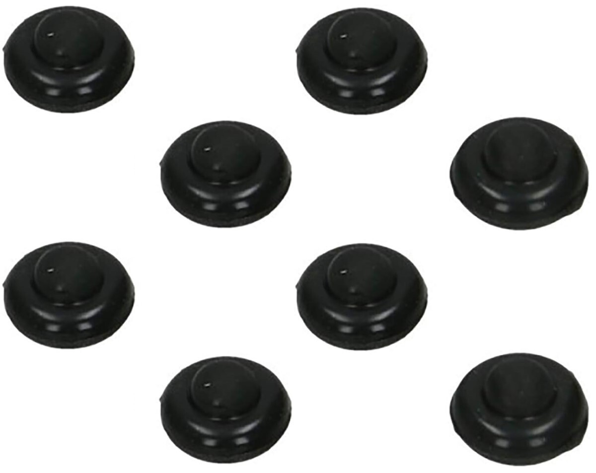 GENUINE HOTPOINT INDESIT HOB RUBBER FEET PACK OF 8 P/N C00382262 ...