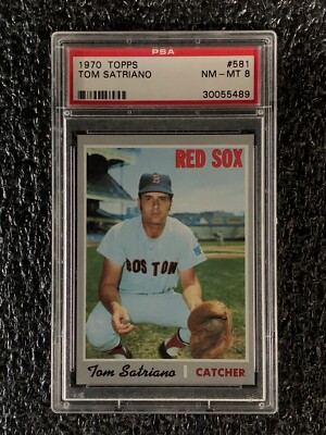 1970 Topps Baseball #581 Tom Satriano PSA 8 | eBay