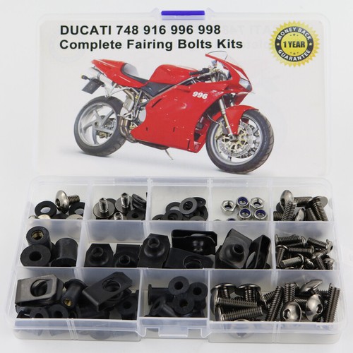 Fairing Bolts Fasteners Kit Body Screws Fit For Ducati 748 916 996 998 ...