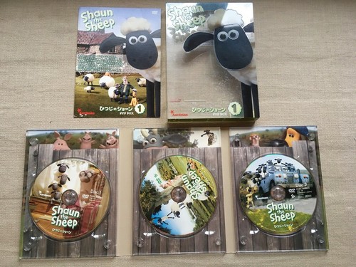 Shaun the Sheep DVD Box- 3 x discs bought in Japan ひつじのショーン1 | eBay