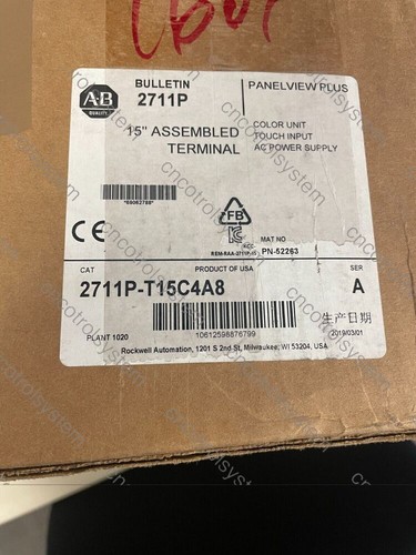New Allen Bradley 2711P-T15C4A8 PanelView Plus 6 1500 Touch Screen - IN ...