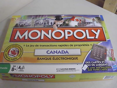 MONOPOLY CANADA EDITION BOARD GAME REPLACEMENT PIECES ONLY | eBay