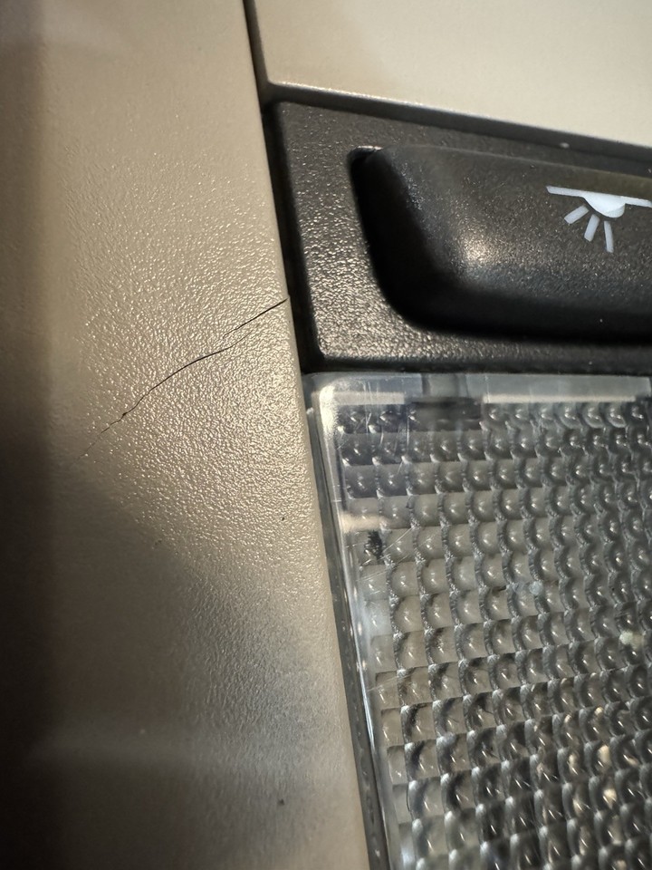 04-06 Volvo S40 Overhead Interior Dome Light Map Lamp W/ Sunroof Switch ...