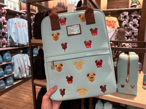 Disney Parks 2025 Snacks Canvas Backpack Loungefly | eBay