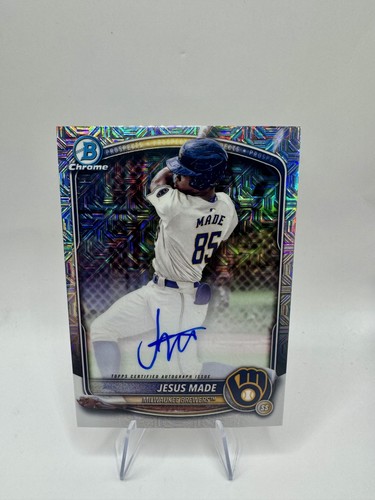 2025 Bowman Chrome Mega Box Jesus Made Mojo Auto #BMA-JM | eBay