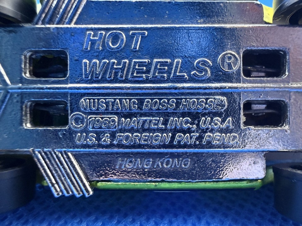 Restored Hot Wheels Red line Mustang Boss Hoss | eBay
