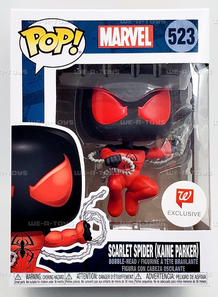 Funko OP Marvel Scarlet Spider Kaine Parker 523 Vinyl Bobble Head ...