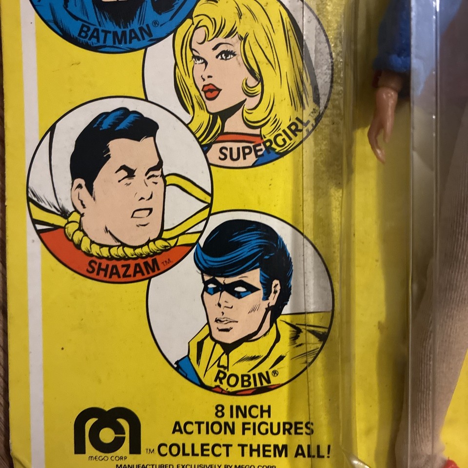 Rare Mego Supergirl 1976 8" Action Figure All Original Box Complete | eBay