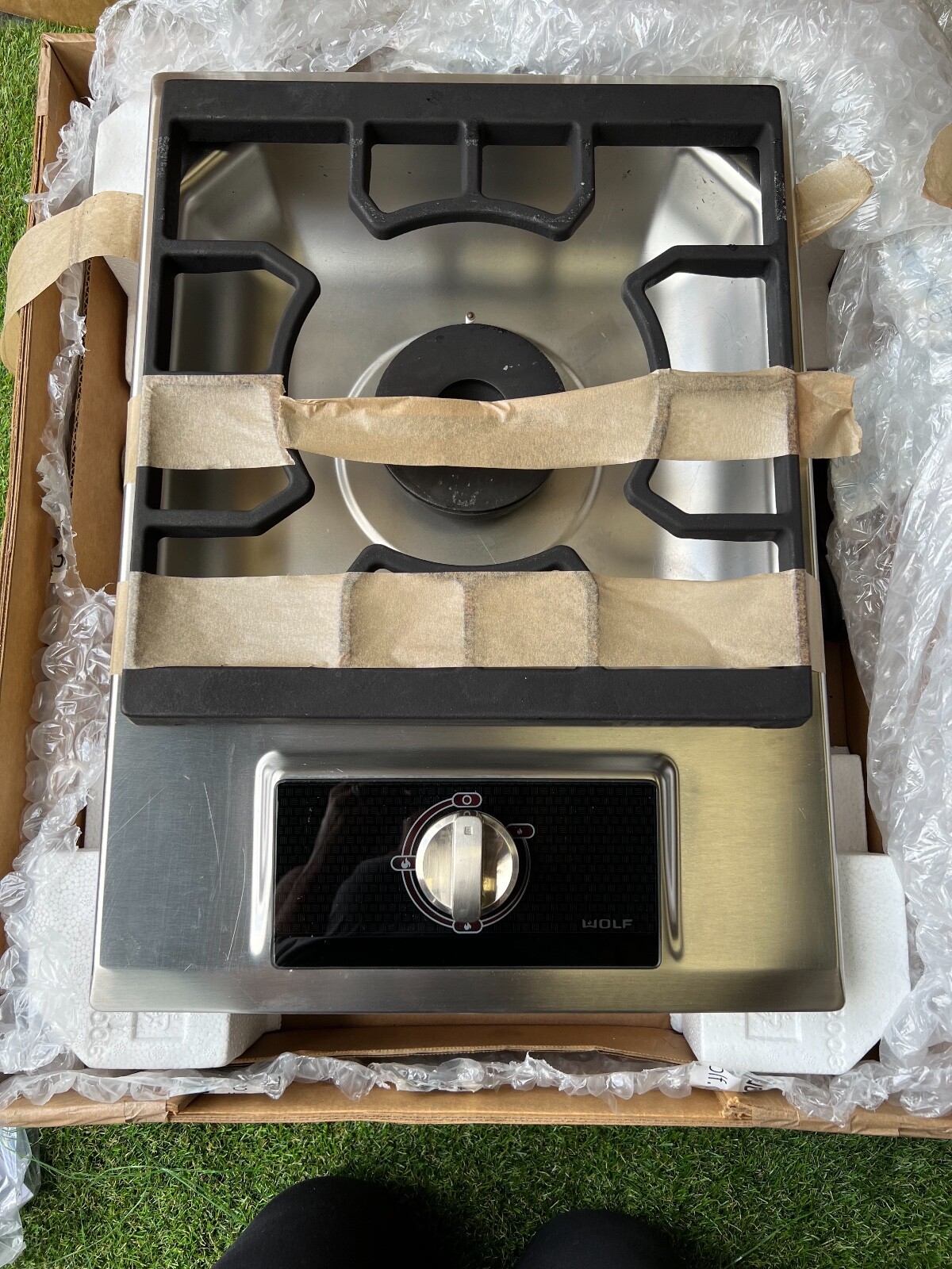 Ex Display Wolf Wok Burner Gas Module Hob 8kw kitchen appliance Cooktop ...