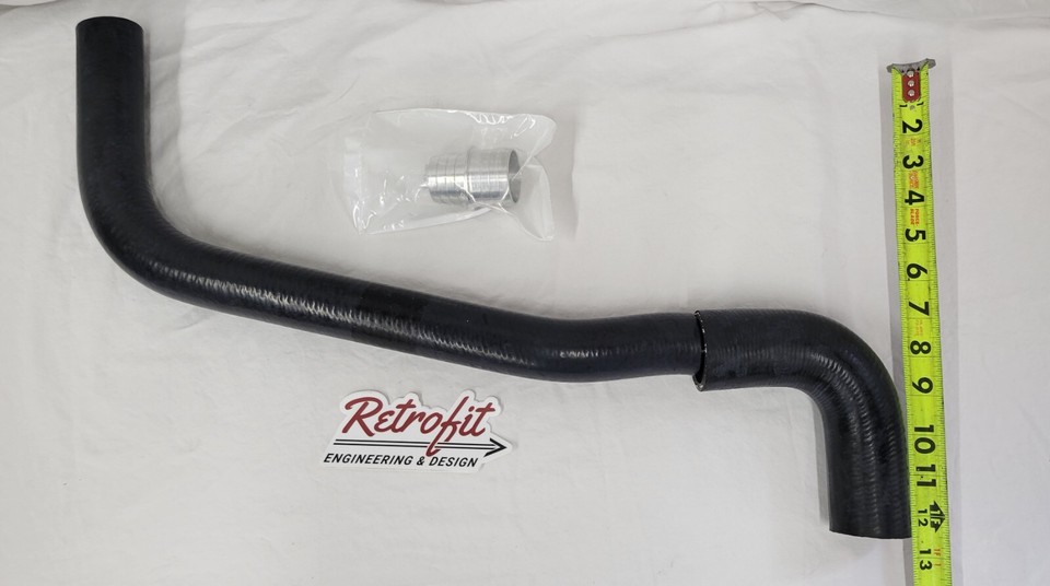 Universal LS Swap Radiator Hose Kit, LS1 LS2 LS3 Water Pump, Stock Rad ...
