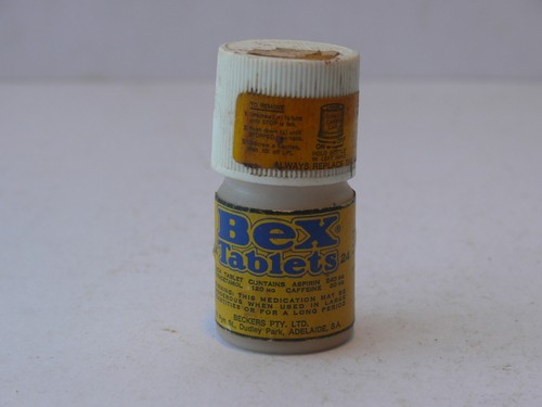 VINTAGE BEX TABLETS PLASTIC CONTAINER. | eBay
