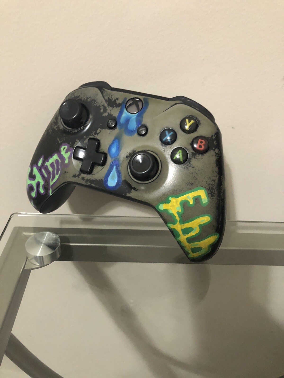 Custom Hand Painted Xbox One Controller Acid Wash Drip Style | eBay