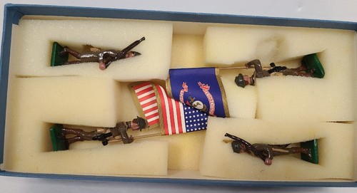 MODEL SOLDIERS by MARTIN RITCHIE SET #146 Blue Corps WW1 Marines Color ...