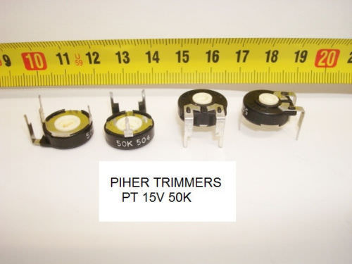 PIHER TRIMMERS 50K PCB PT15V 2PC | eBay