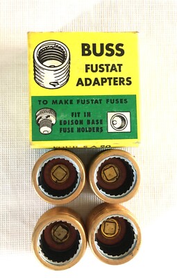 BUSS FUSTAT ADAPTERS SA20 for S20 Fuses. Box of 4pcs. | eBay