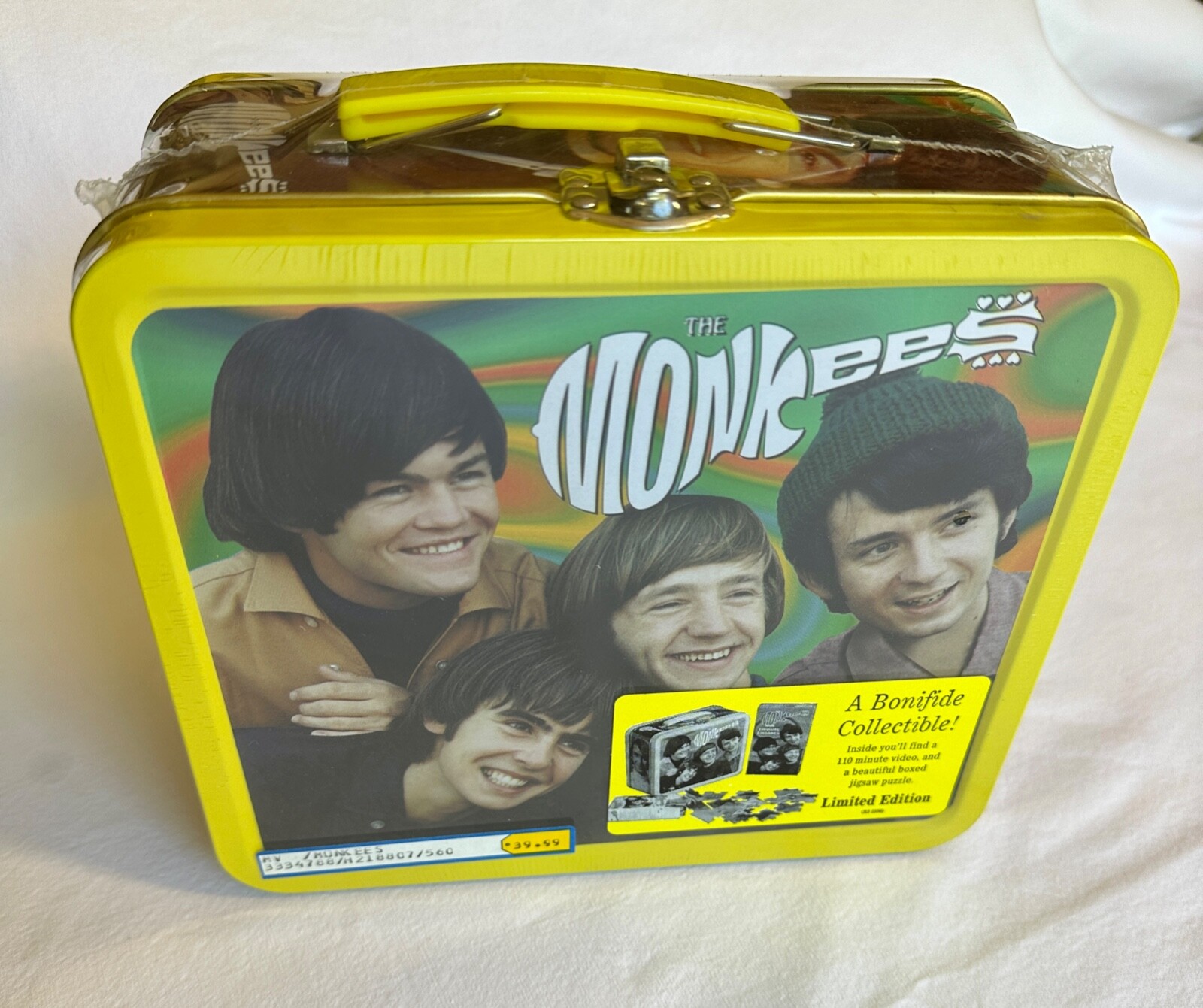 Monkees Metal Lunch Box 1997 MINT w/video tape, puzzle Never opened! | eBay