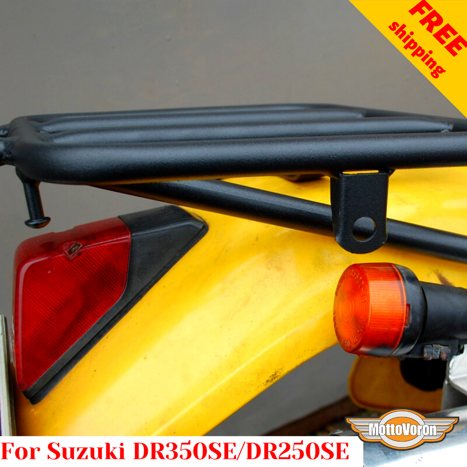 For Suzuki DR350SE Rear rack DR250SE Rear luggage Rack for bags, Free ...