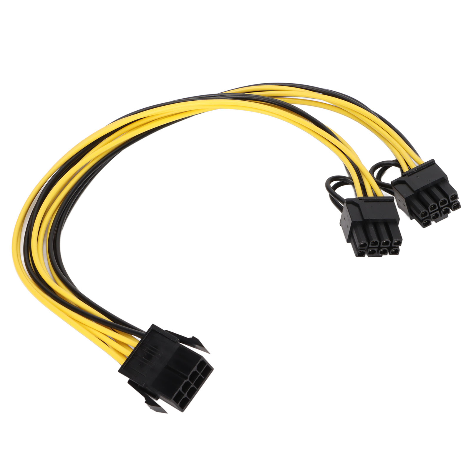 6Pcs Power Cable PCIE 8Pin Female To 2 End Double Port 8Pin Male 18AWG ...