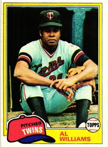 1981 TOPPS BASEBALL AL WILLIAMS #569 | eBay