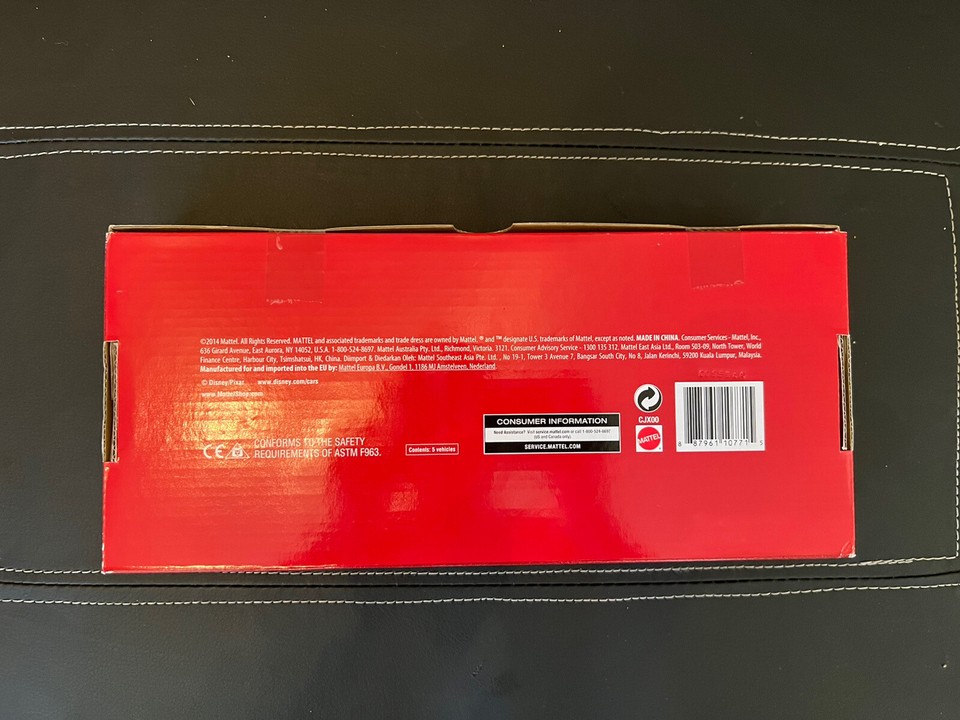 Disney Pixar Cars Piston Cup Racer 5 Pack Collectors Box Sealed New ...