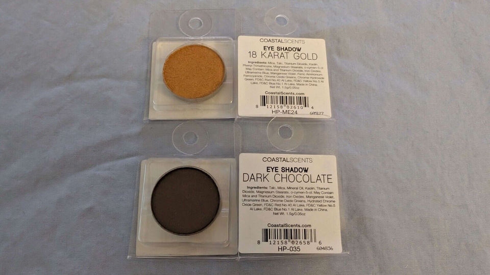 Coastal Scents Hot Pots Eye Shadow Mix And Match Pick From List NEW | eBay