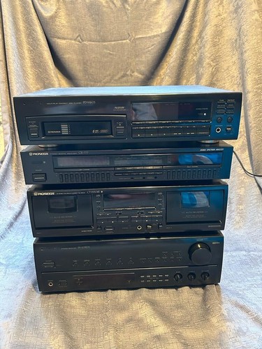 pioneer hi fi stack system separates/ pd-m603/GR-777/CT-W504R/SX-203RDS ...
