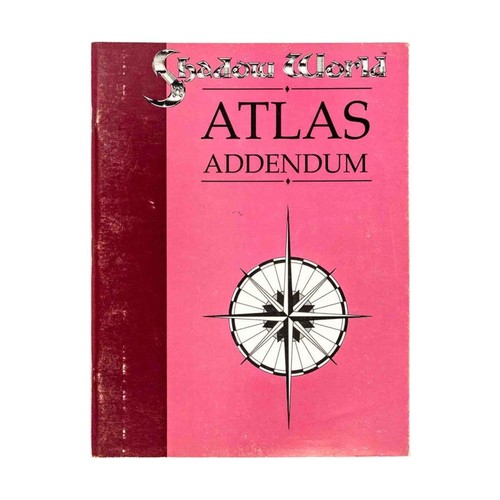 ICE Shadow World EMER - The Great Continent, Atlas Addendum Only! VG+ ...