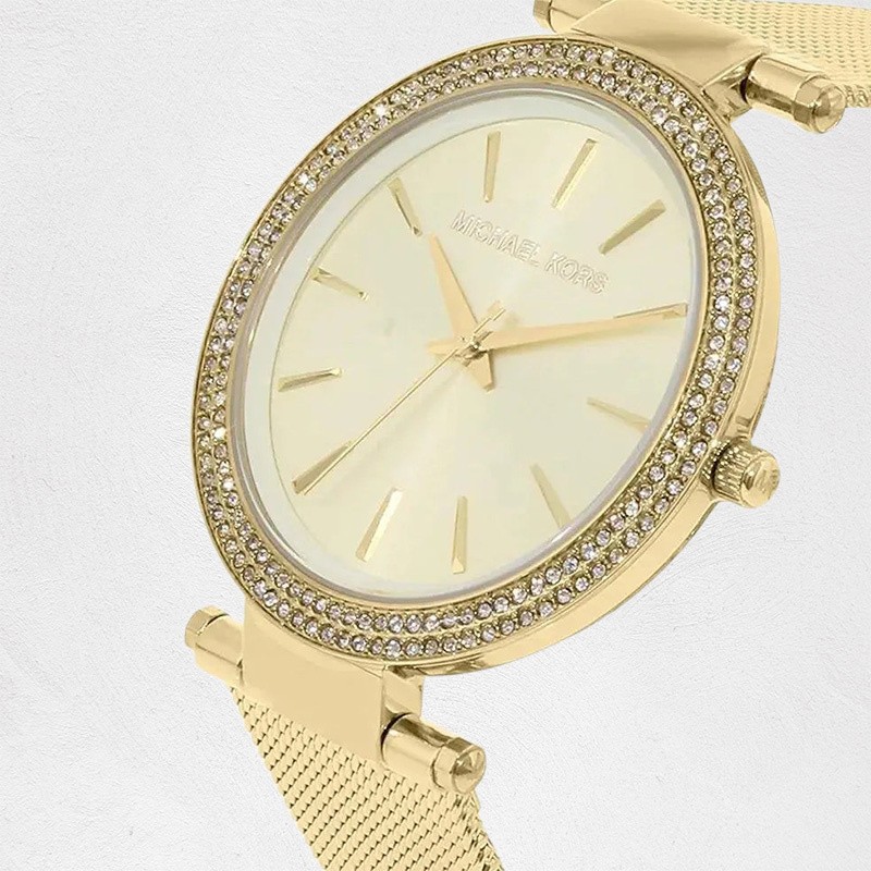 Neue Damenuhr Edelstahl Quarz Ø39mm Michael Kors MK3368 Goldes ...