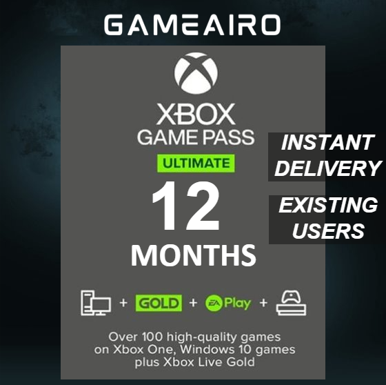 12 Months Xbox Game Pass Ultimate Membership | eBay